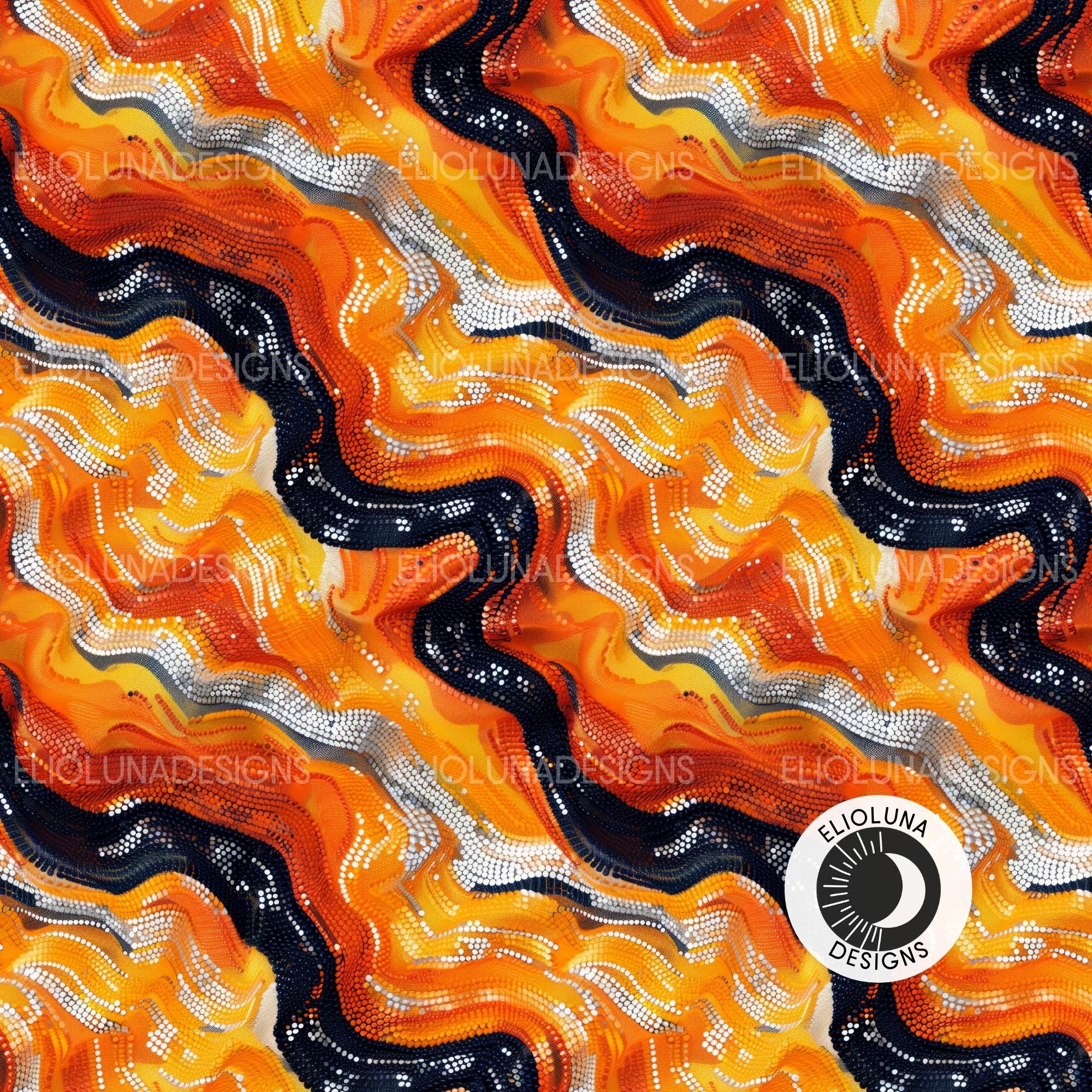 Halloween Sequin Seamless Digital Pattern Sequin Digital Paper ...