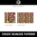 Summer Rose Faux Embroidered Digital File 3D Rose Pattern Seamless ...