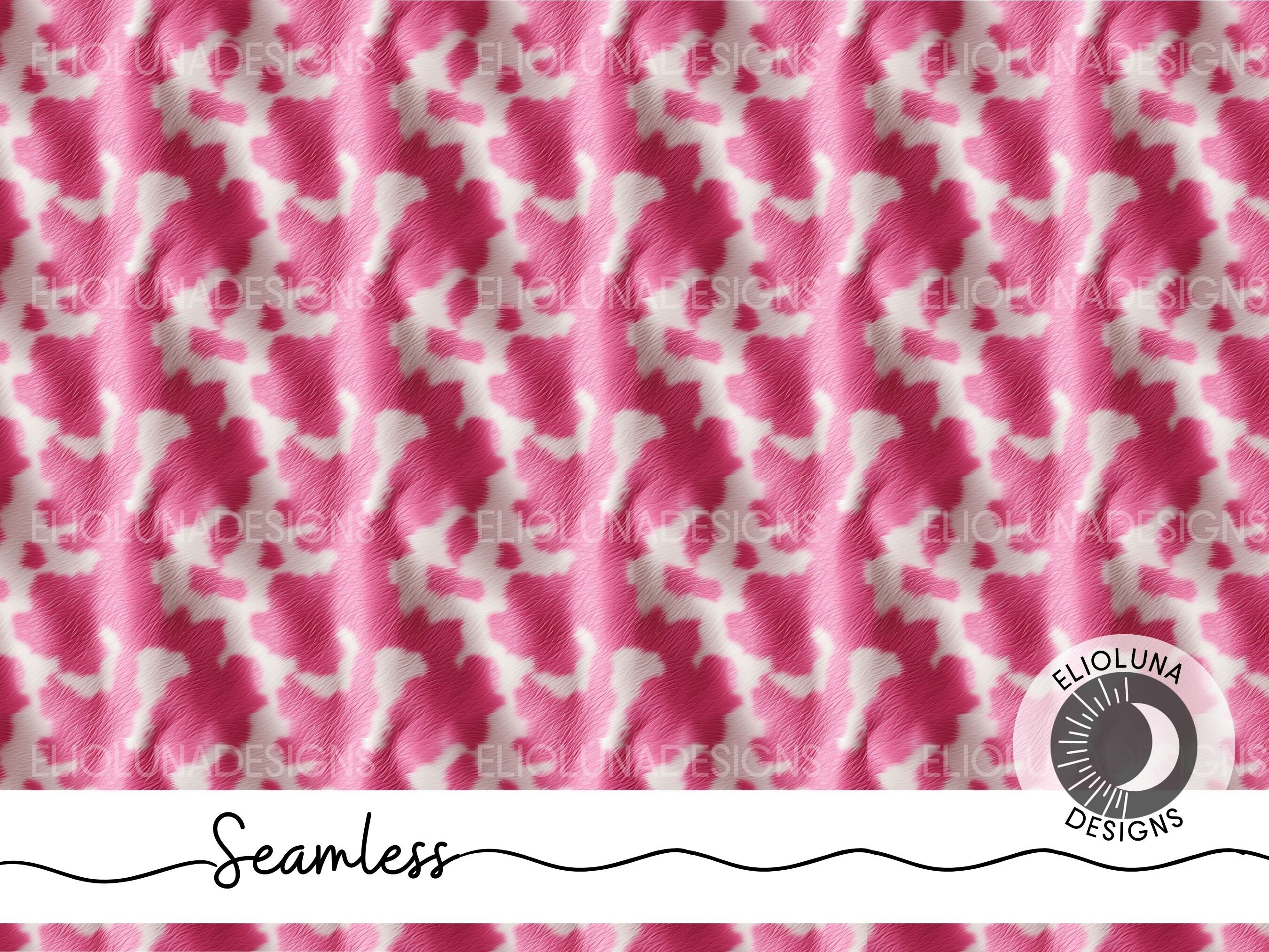 Cow Print Seamless Cowhide Digital Paper Cow Print Pattern Western ...