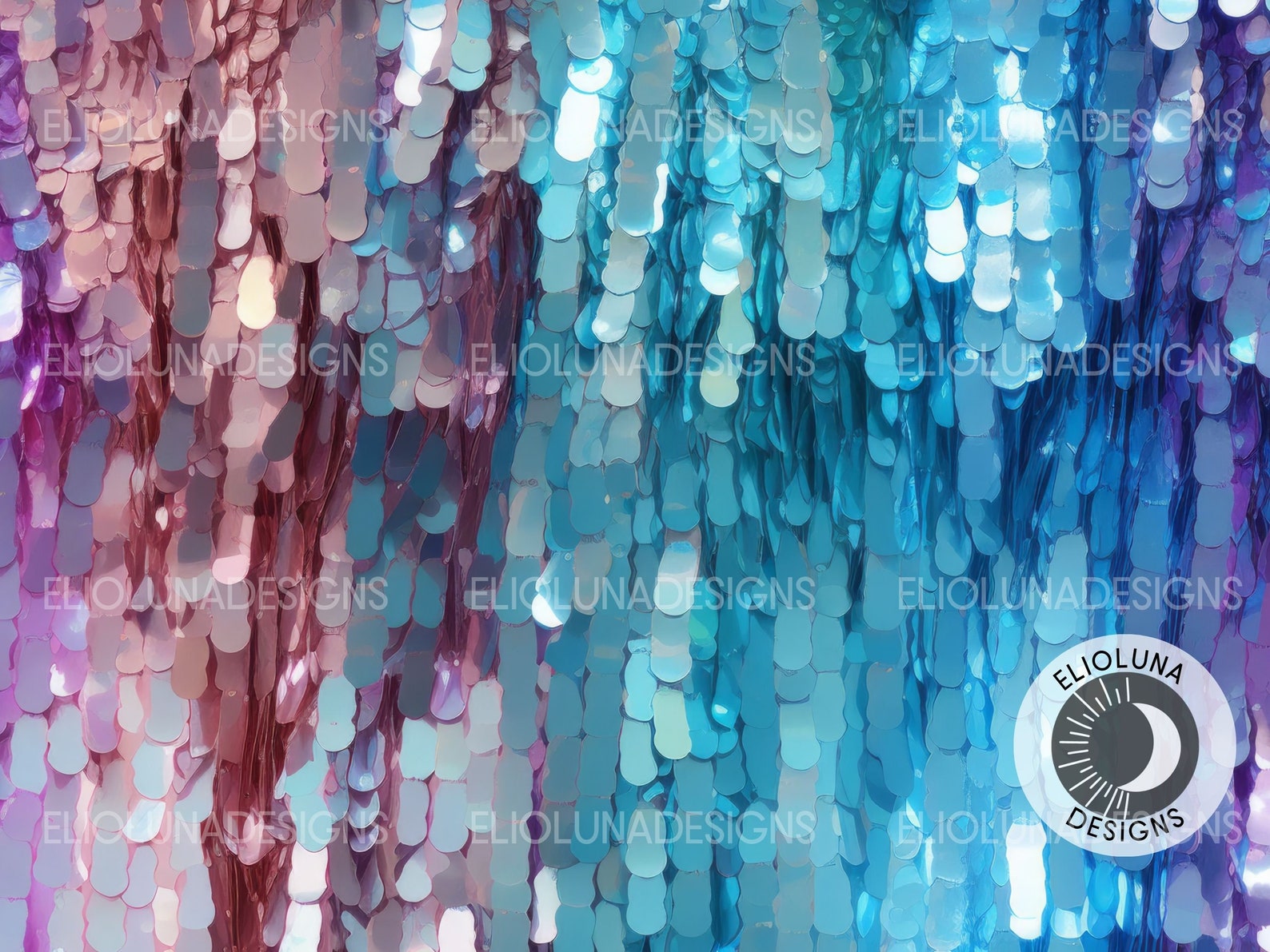 Tinsel Curtains Digital Paper Foil Fringe Digital Paper Glitter Digital ...