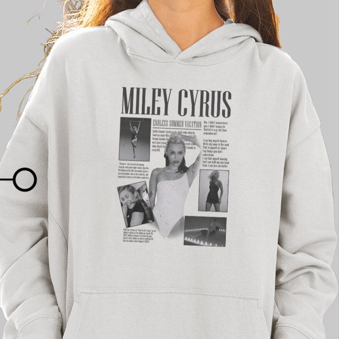 Miley Cyrus Miley Cyrus Hoodie Retro Miley Cyrus Pullover Etsy