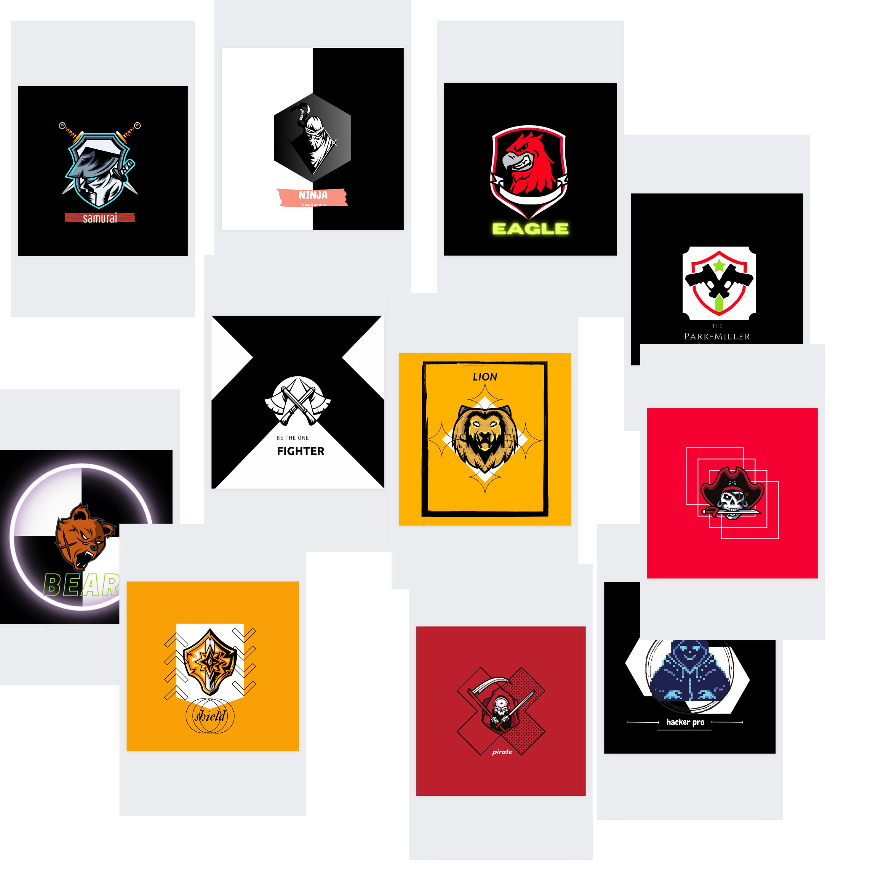 15 Logo Gaming Templates/ Digital Design for Any Platform - Etsy