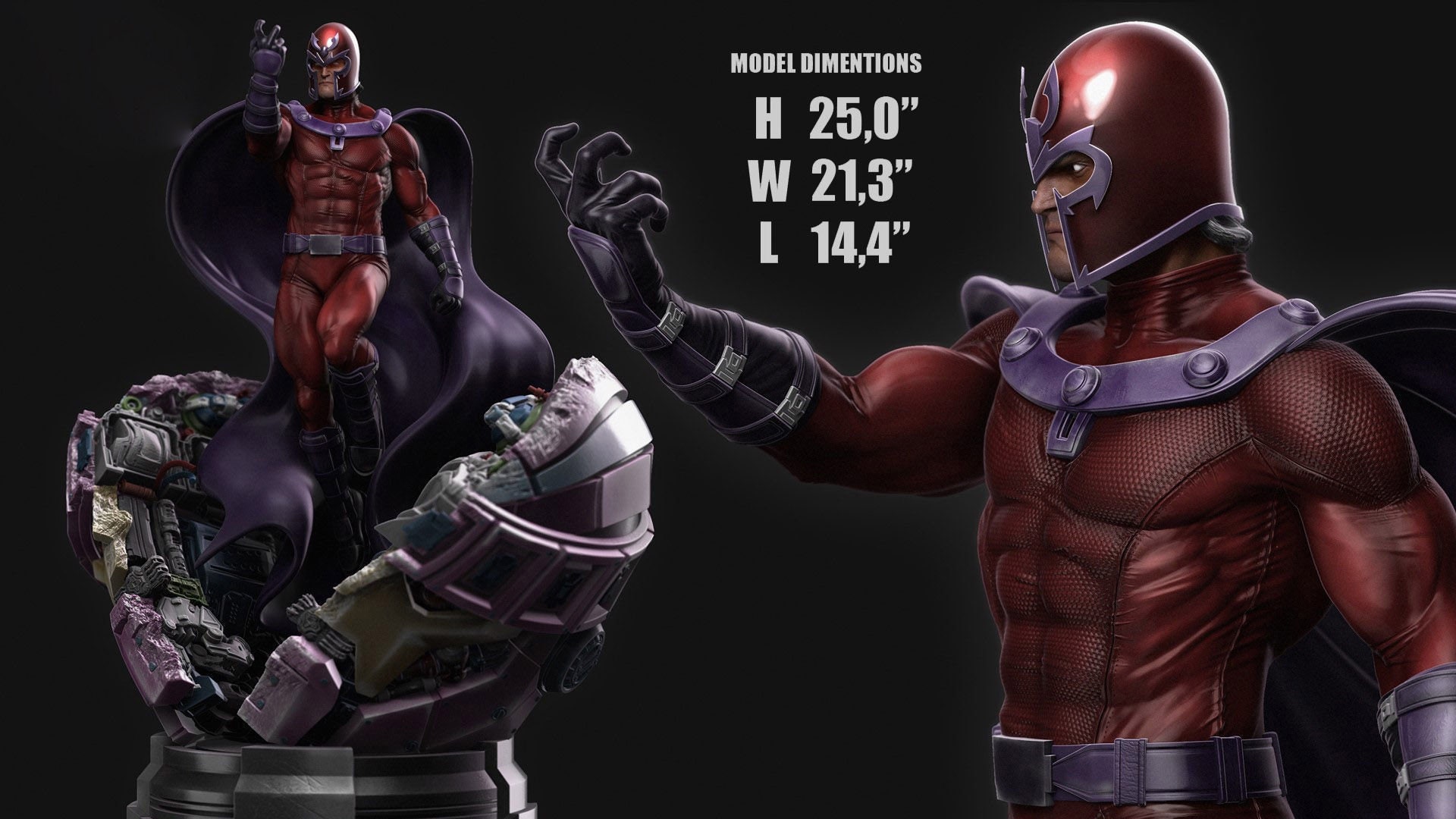 Movie and Game 3D Model File / Superhero 3D Model File / 3D STL File ...