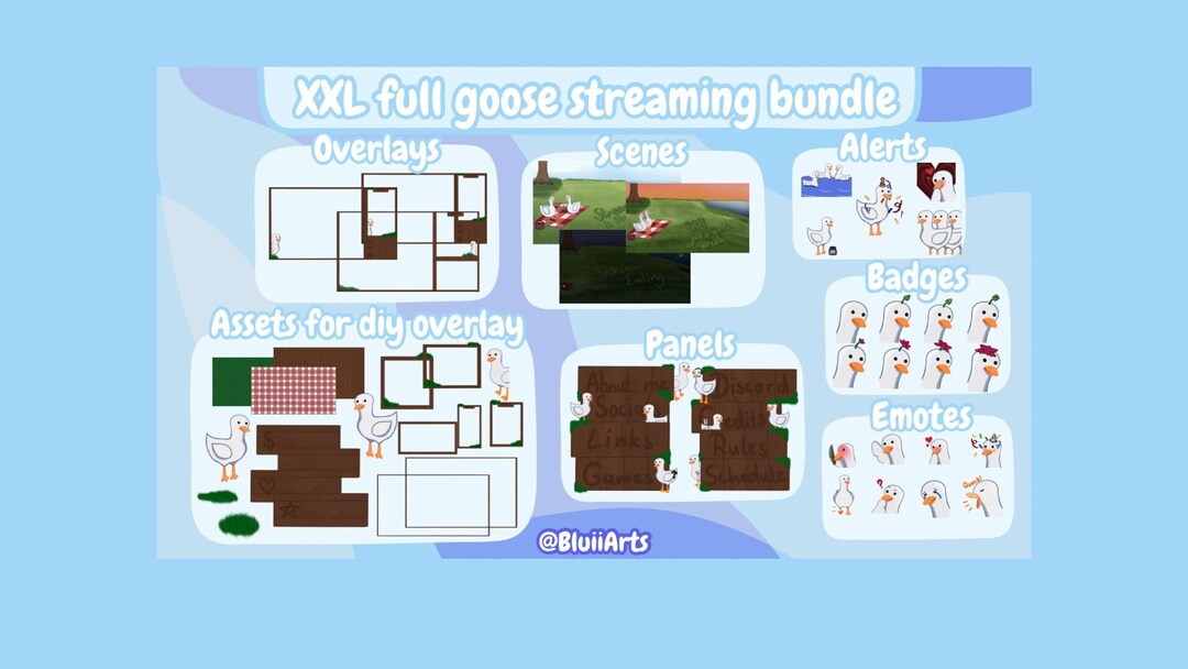 XXL Complete Goose Stream Bundle - Etsy