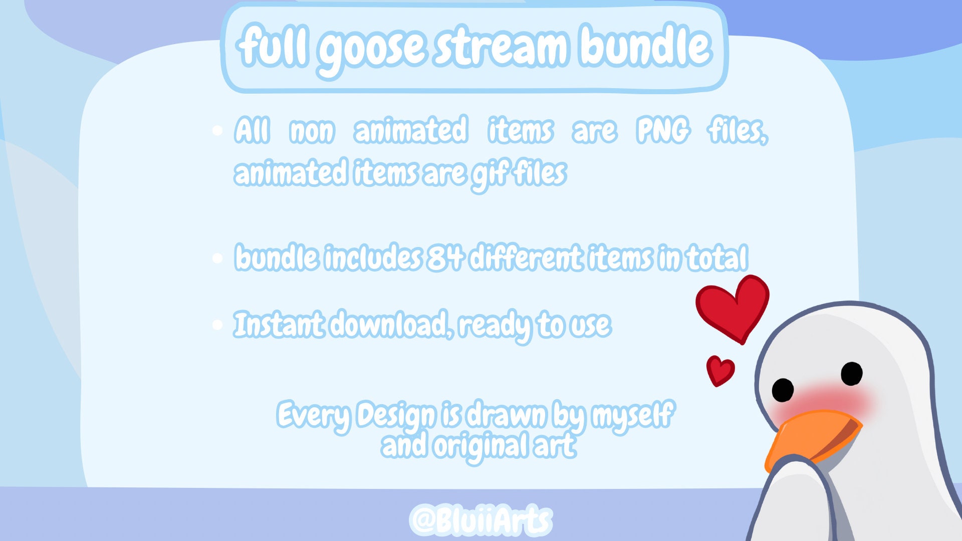XXL Complete Goose Stream Bundle - Etsy