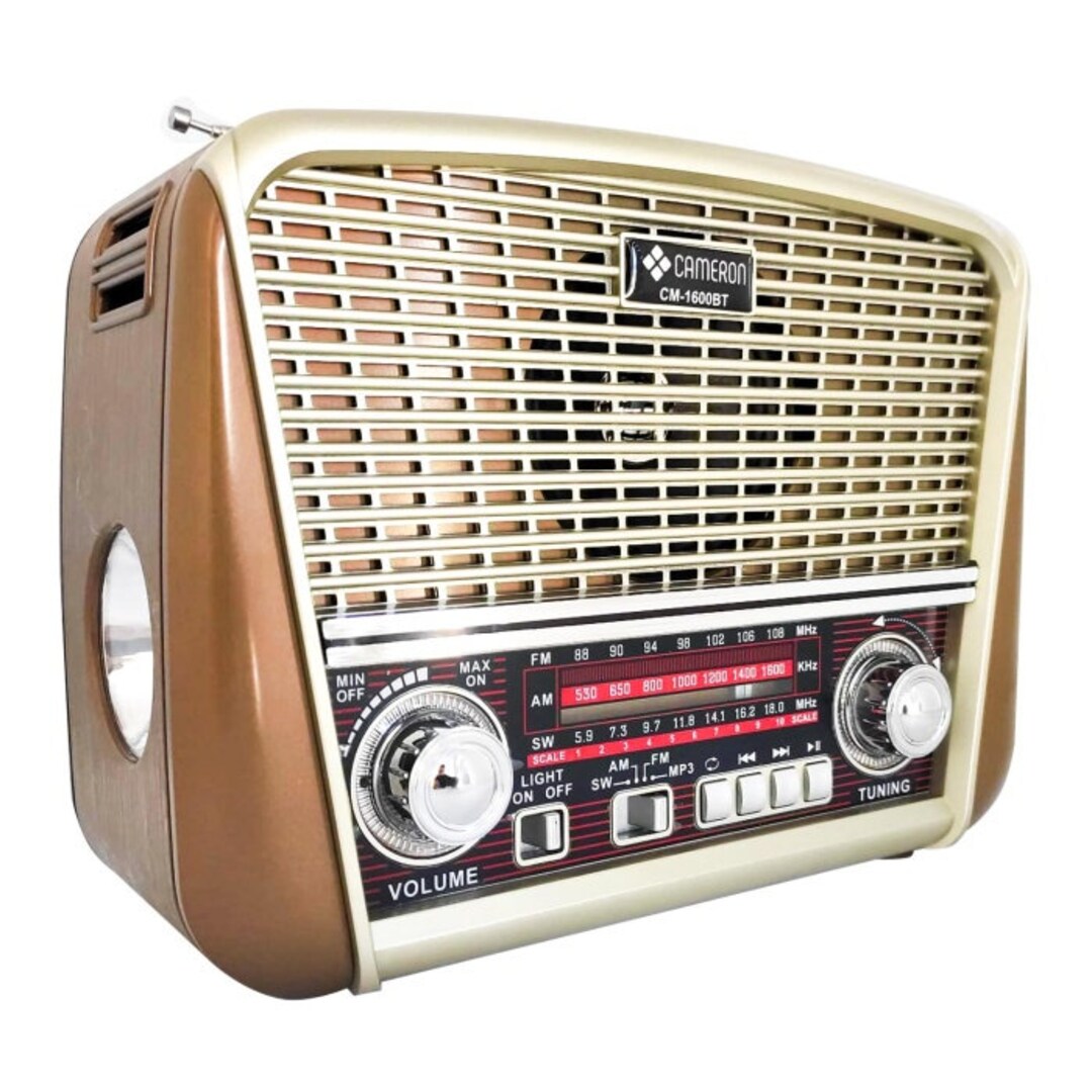 Radio Nostalgia Rechargeable Bt/usb/sd/aux Nostalgic Radio, Classic Design Radio, Rustic Style ...