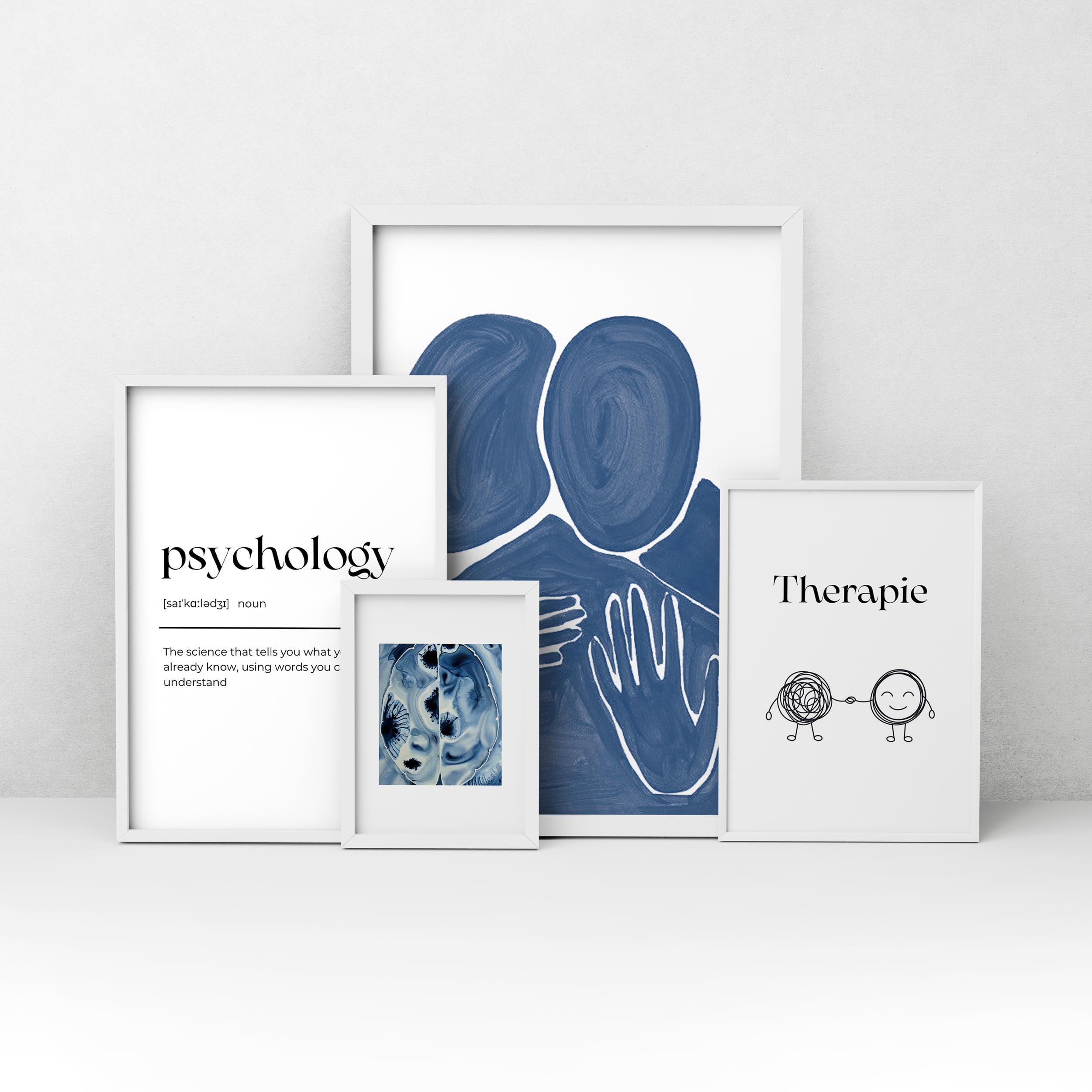 Psychologist Office Posters: Set of 15 Psychology Prints (digital ...