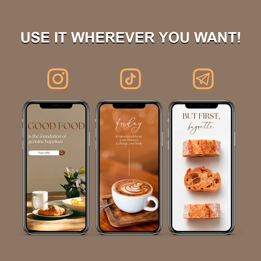 40 Coffee Instagram Post Templates | Coffee Shop Templates | Café ...