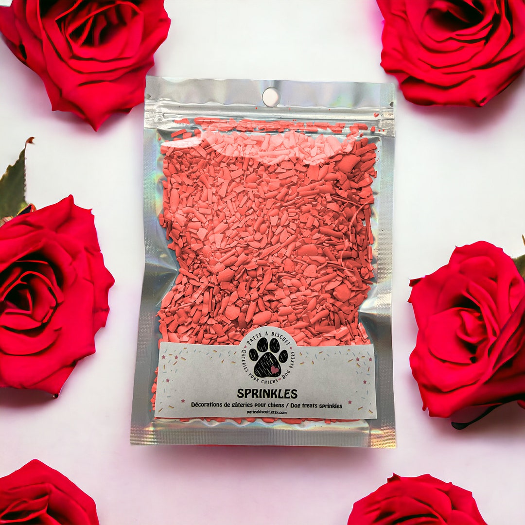 Dog Safe Edible Sprinkles to Decorate Pup Cake, Cookies, Treats and ...