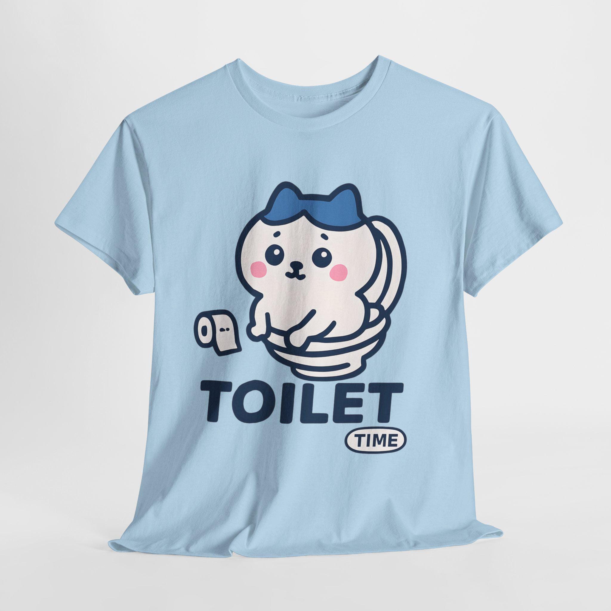 Chiikawa Hachiware Toilet Time T-shirt Chiikawa Toilet Shirt Radko ...