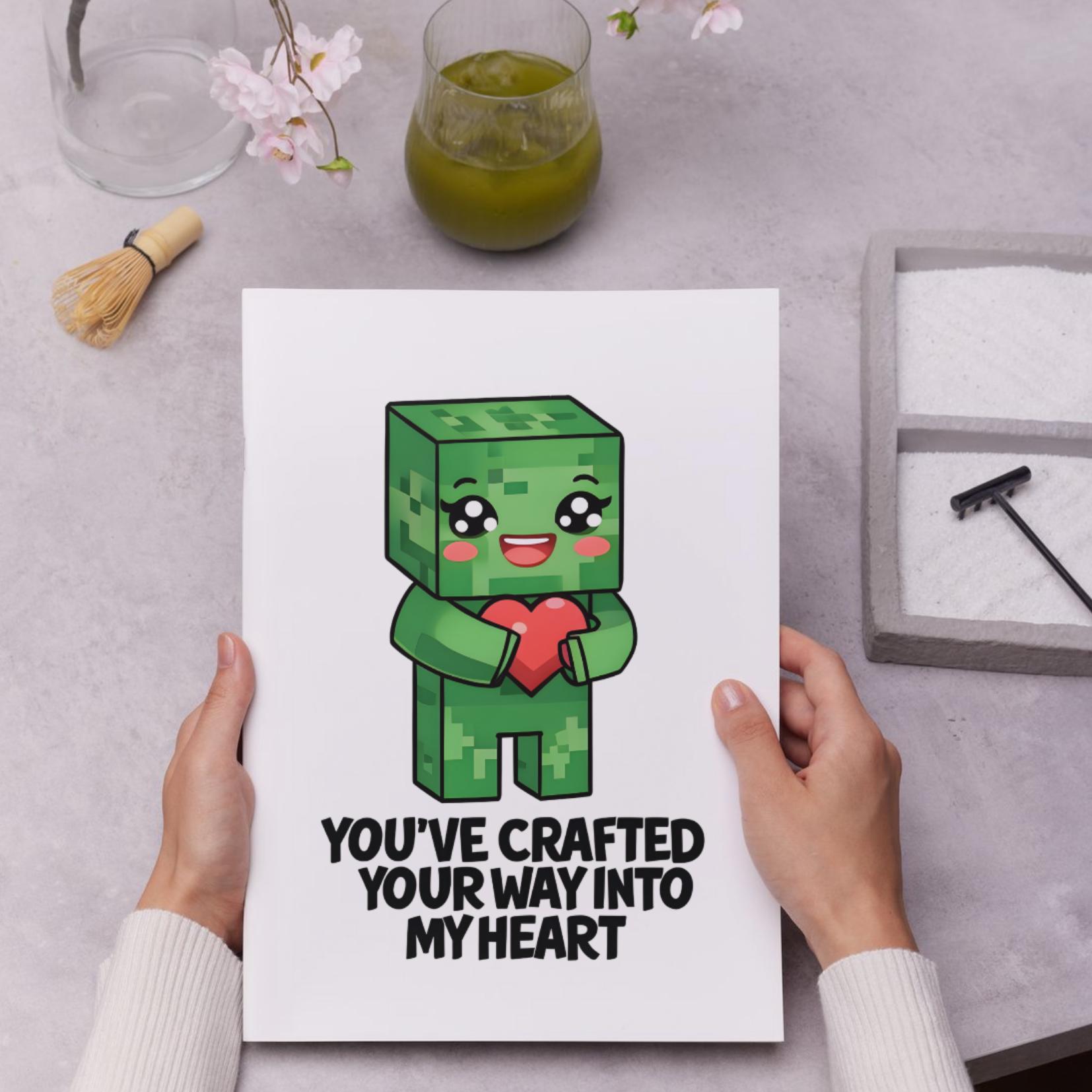 Minecraft Creeper Valentine Day, Minecraft Clipart, Minecraft, PNG ...