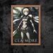 Claymore Poster Claymore Digital Download Claymore Png Claymore Svg ...