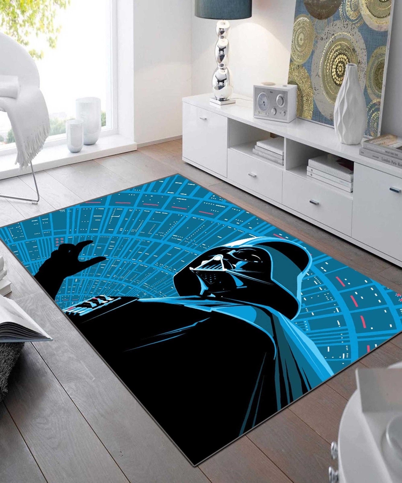 Darth Vader Rug, Star Wars Rug, Boys Room Rug, Kids Room Rug, Room ...