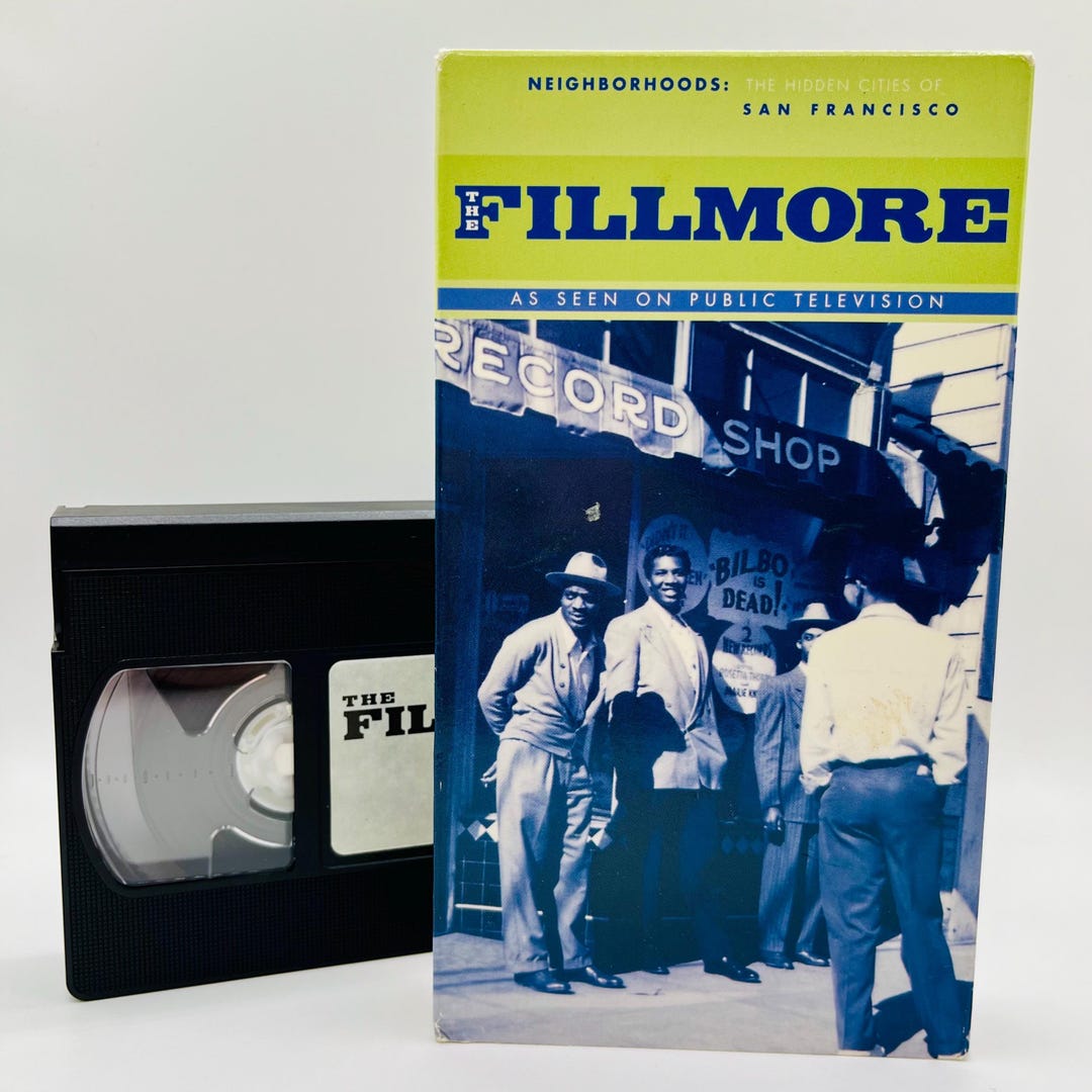 The Fillmore, VHS Tape, PBS, San Francisco, Documentary, Video Tape - Etsy