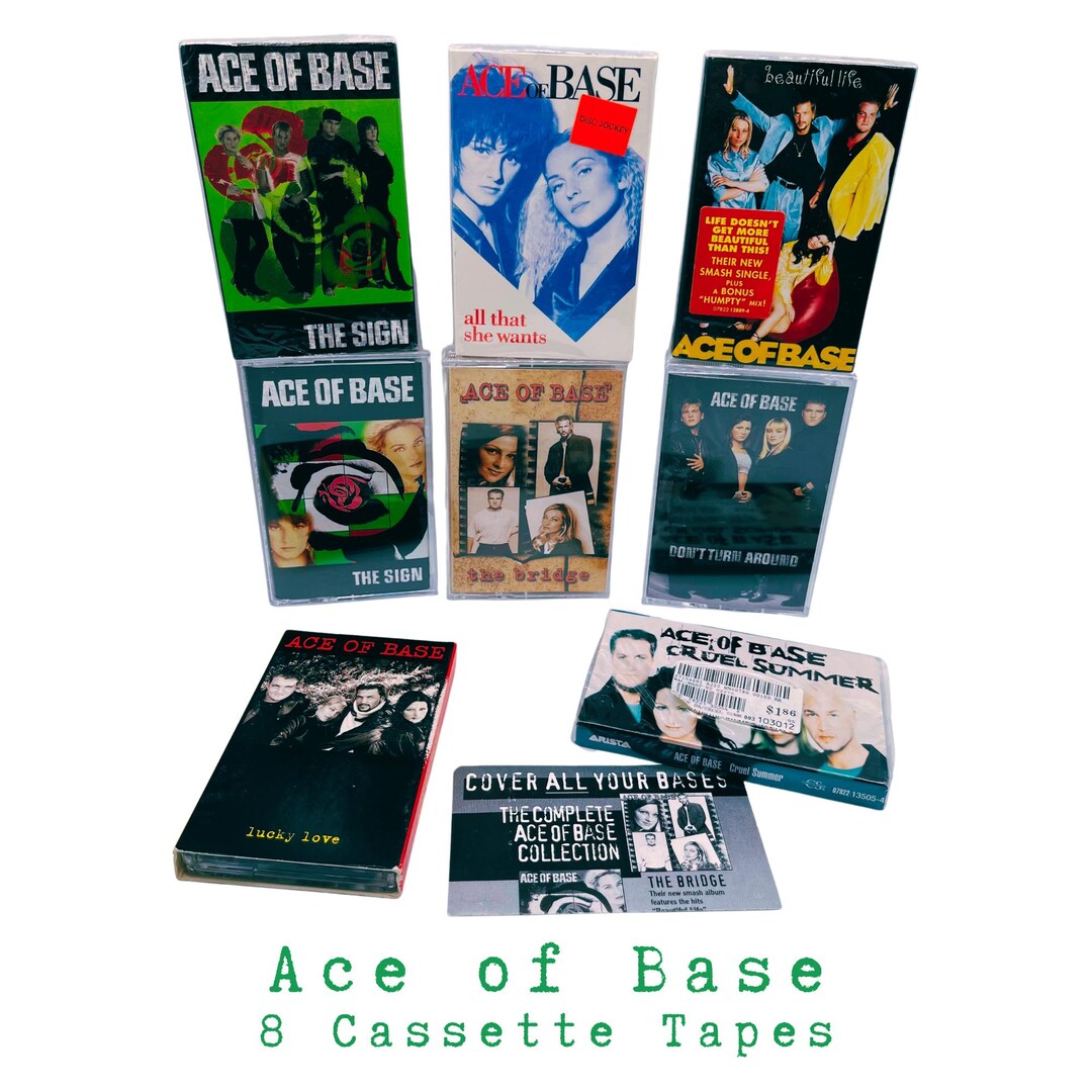 Ace of Base, 8-pack, Cassette Tapes, Europop, Playing Cassette Tapes ...