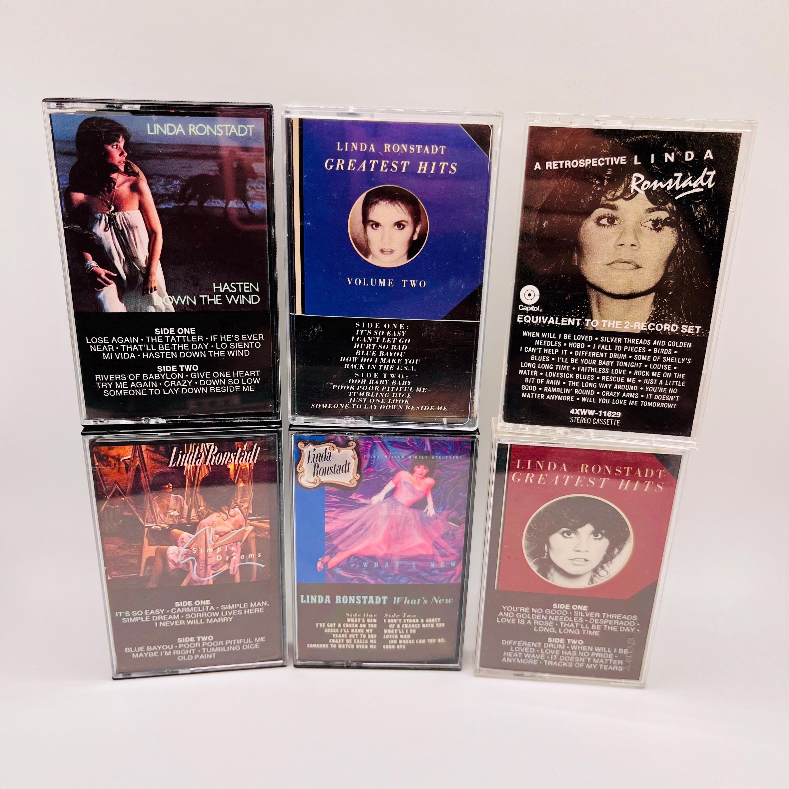 Linda Ronstadt Cassette Tapes, 13-pack, Playing Cassette Tapes, 80s ...