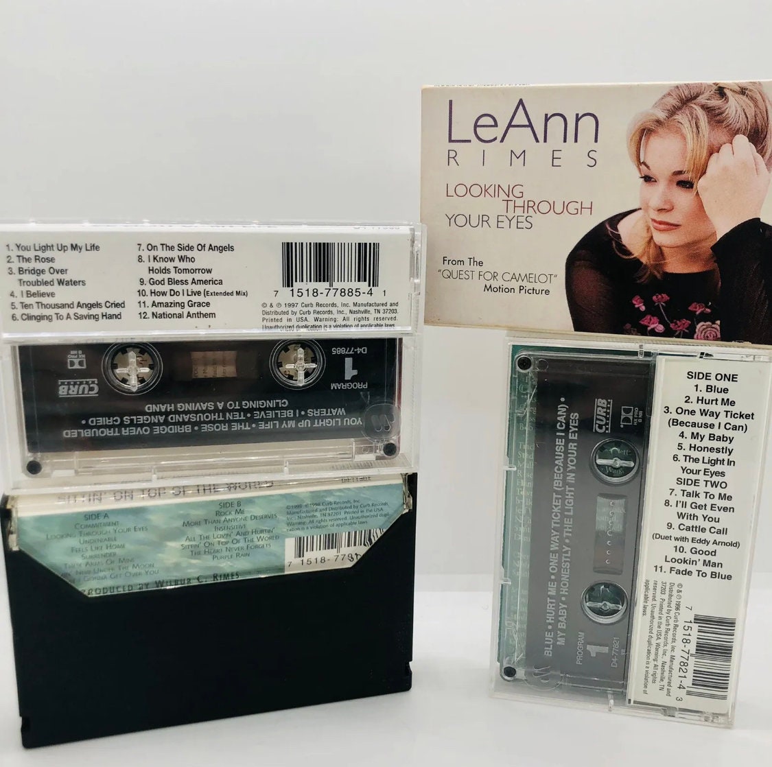 Leann Rimes, 8-pack, Cassette Tapes, Country Music Cassette Tape, 90s ...