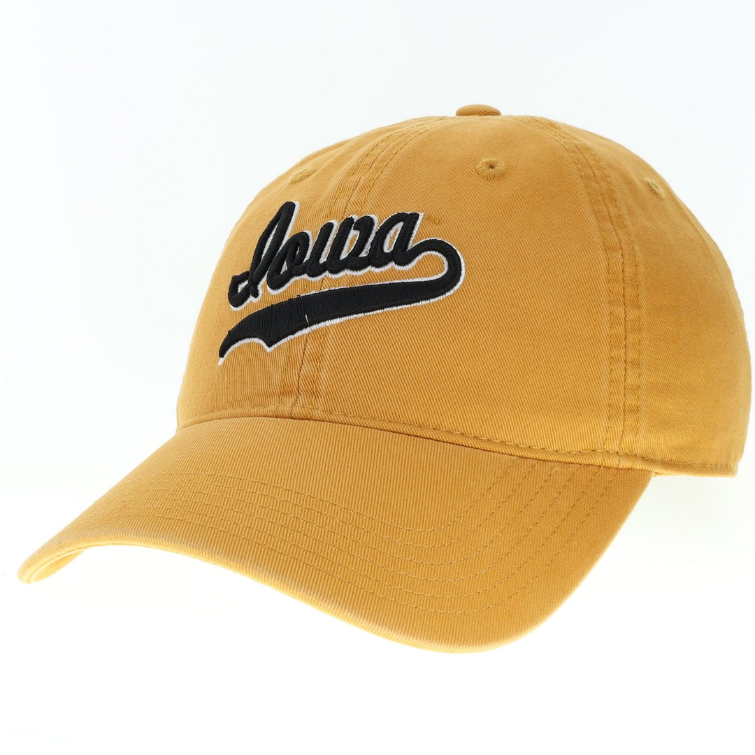 Iowa Hawkeyes Cap Yellow/gold - Etsy