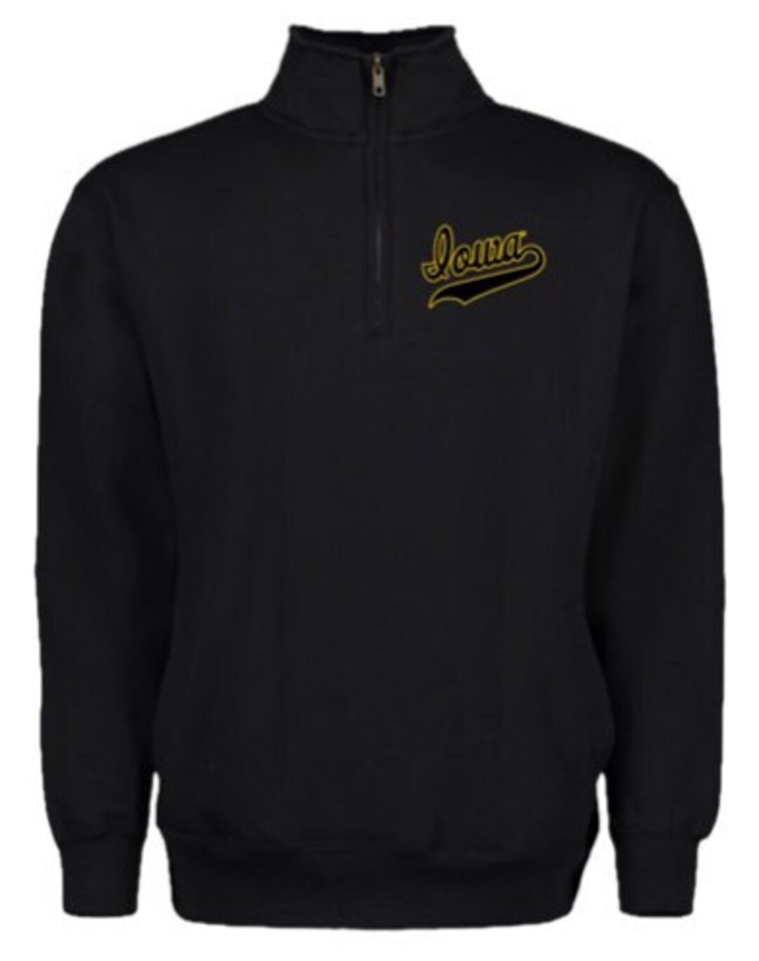 Iowa Script Qtr Zip Black - Etsy