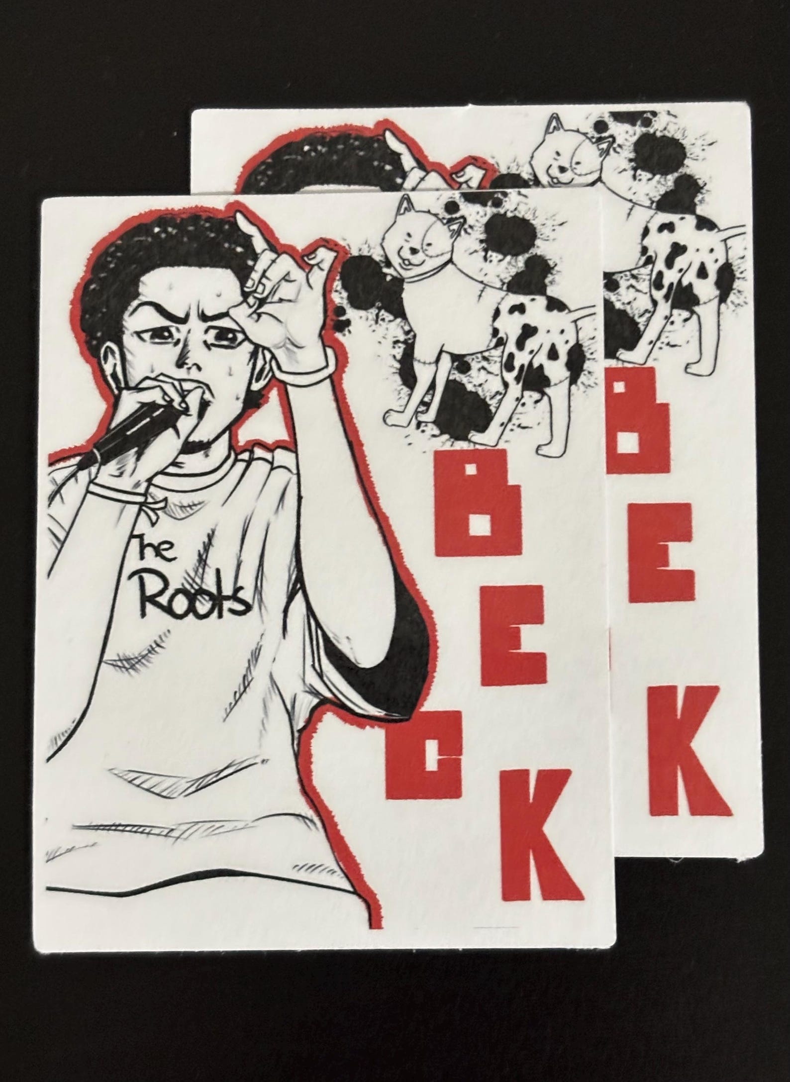 Beck: Mongolian Chop Squad Chiba Sticker - Etsy