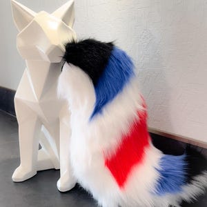 Fursuit Tail, Cosplay Tail, Puppy Tail, Fake Fur Tail "model: WOLF ...