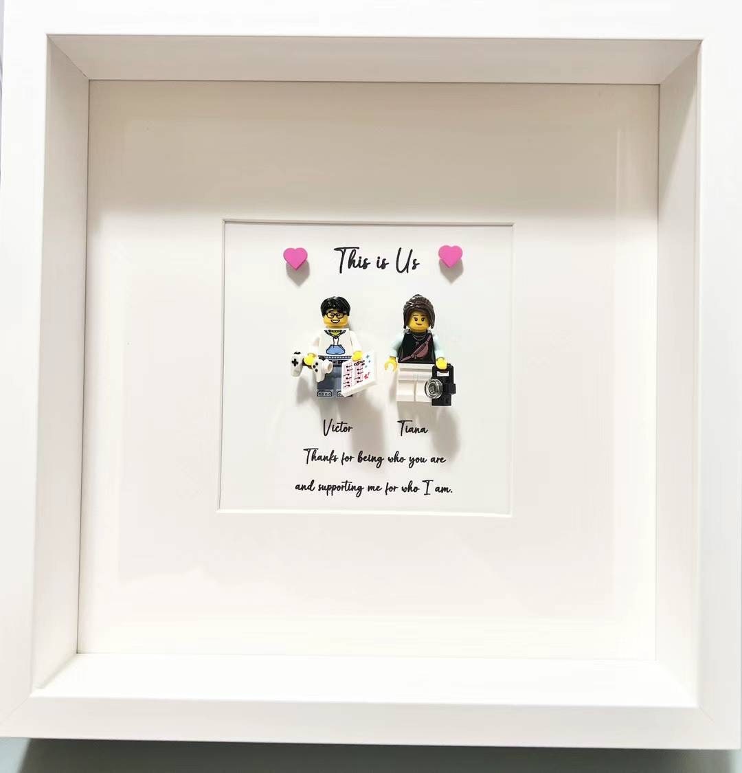 Custom Lego Figurine Art Gift, Lego Minifigures Wall Art, Best Custom ...