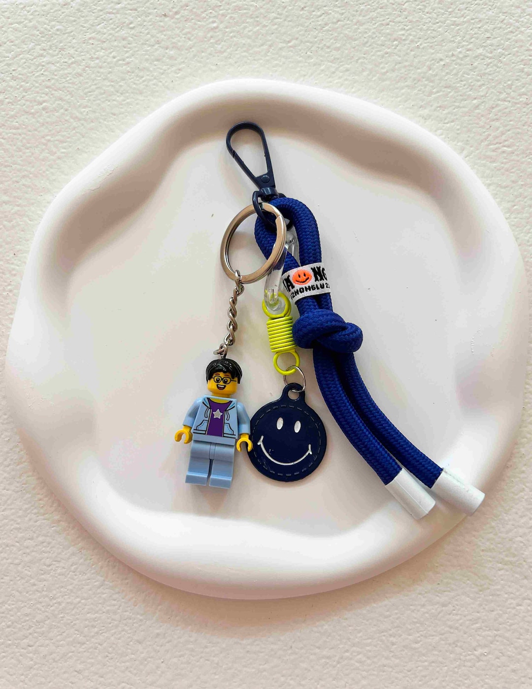 Lego Minifigure Keychain, Create Your Own Personalised Lego Minifigure ...