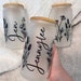 Custom Floral Frosted Coffee Can Personalized Gift for - Etsy