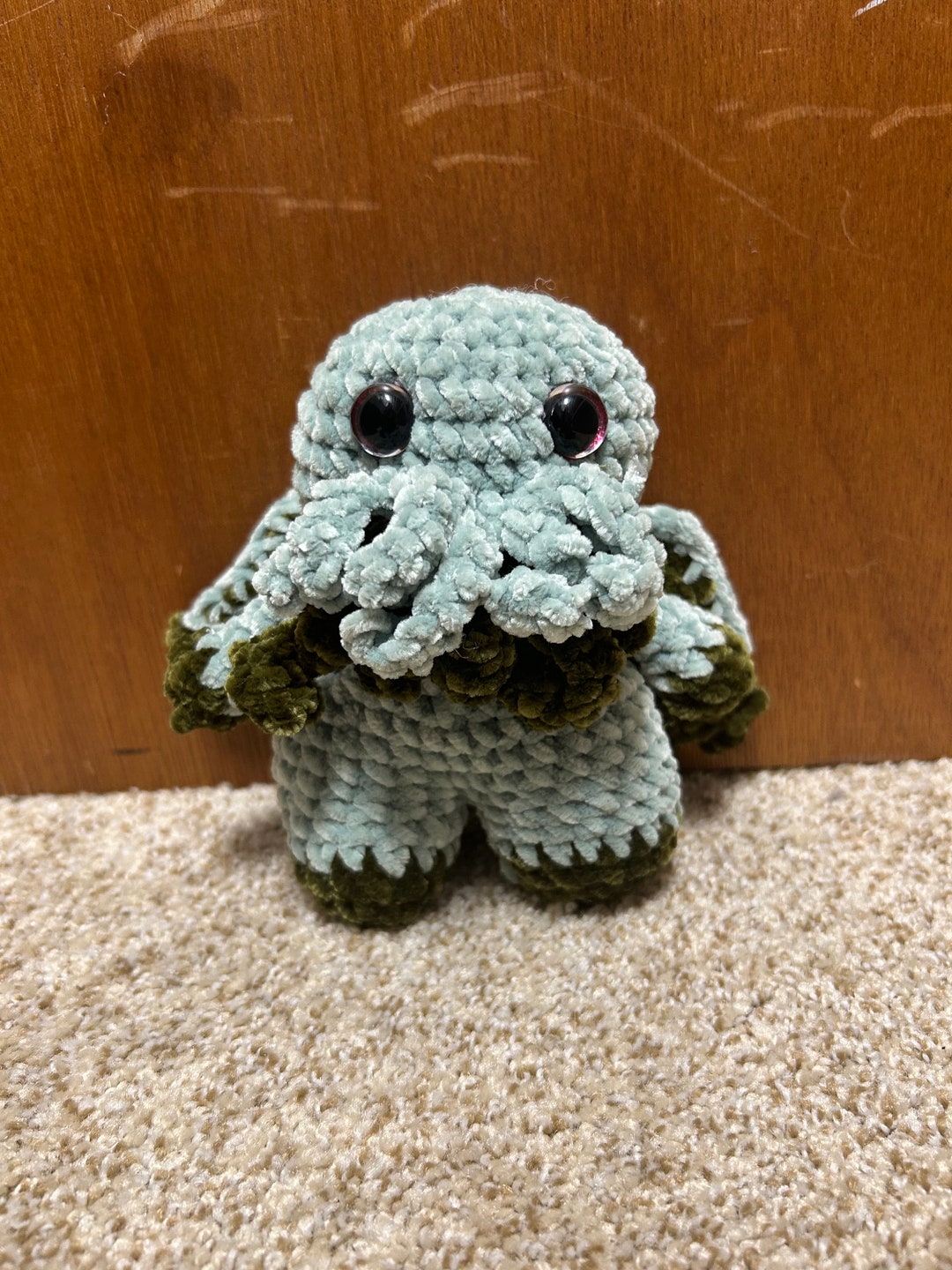Small Crochet Cthulhu - Etsy
