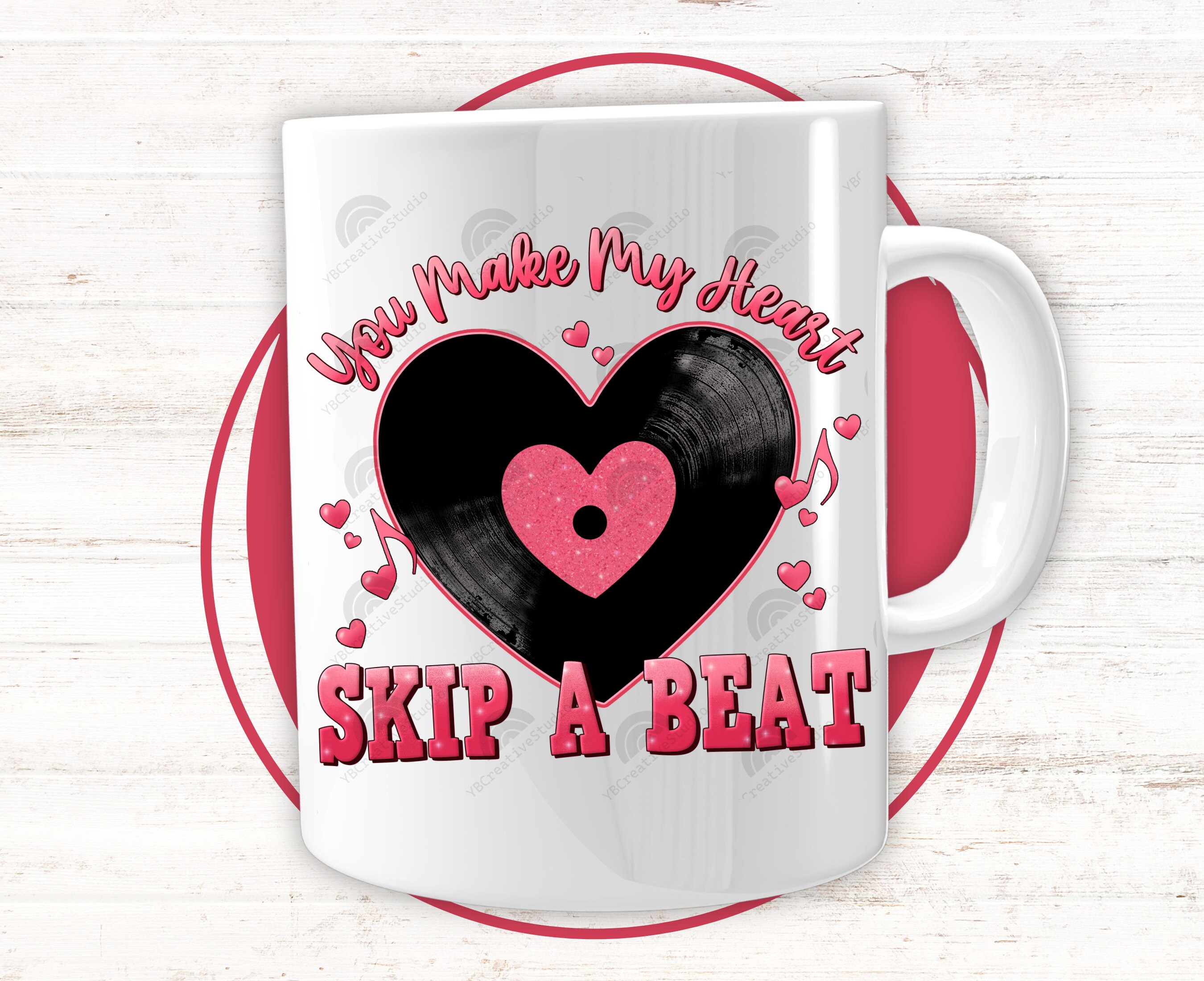 You Make My Heart Skip a Beat Png, Heart Record Player Png, Digital ...