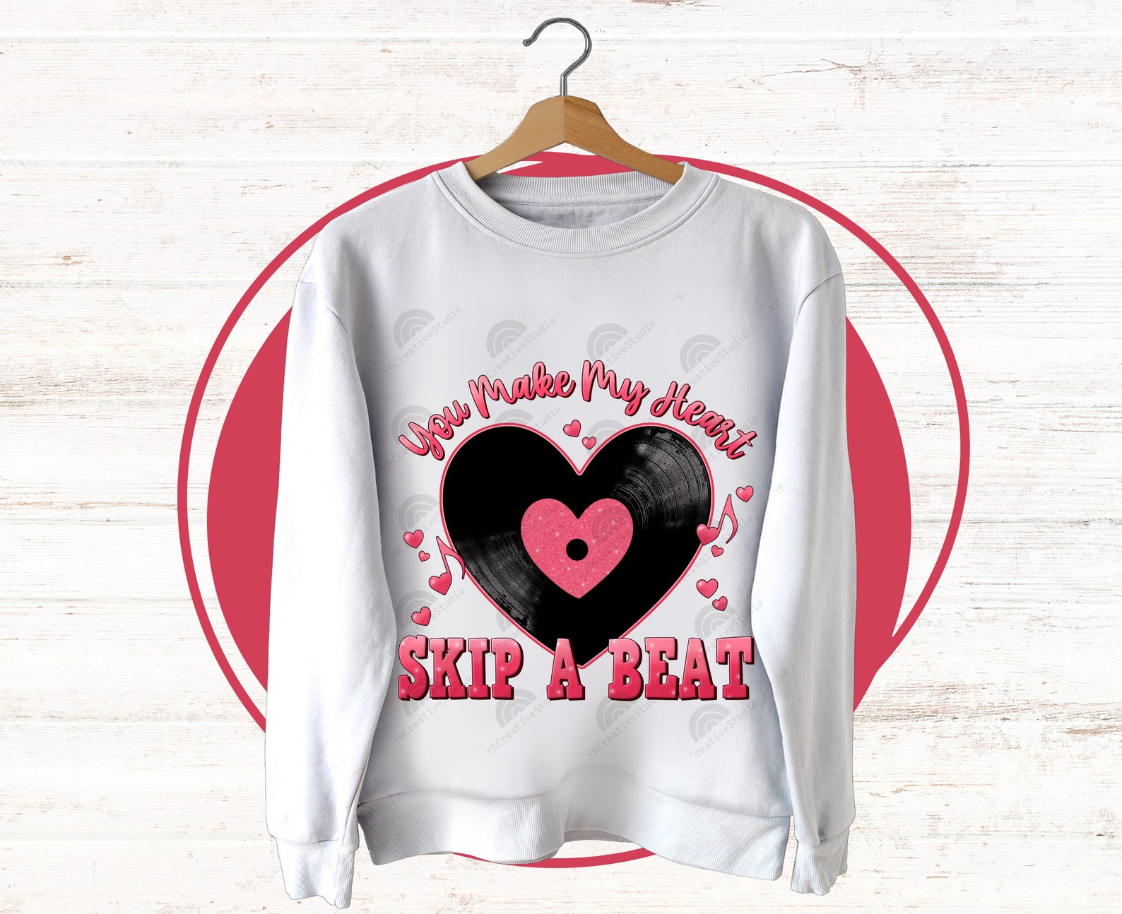 You Make My Heart Skip a Beat Png, Heart Record Player Png, Digital ...