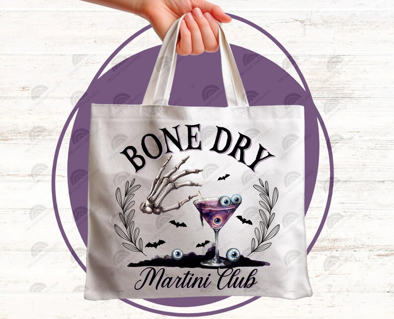 Bone Dry Martini Club Png, Coctail Club Png, Halloween Png, Skeleton ...