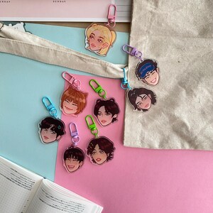 Stray Kids Keychain SKZ | Acrylic Keychain | Double-sided | Cute Kpop ...