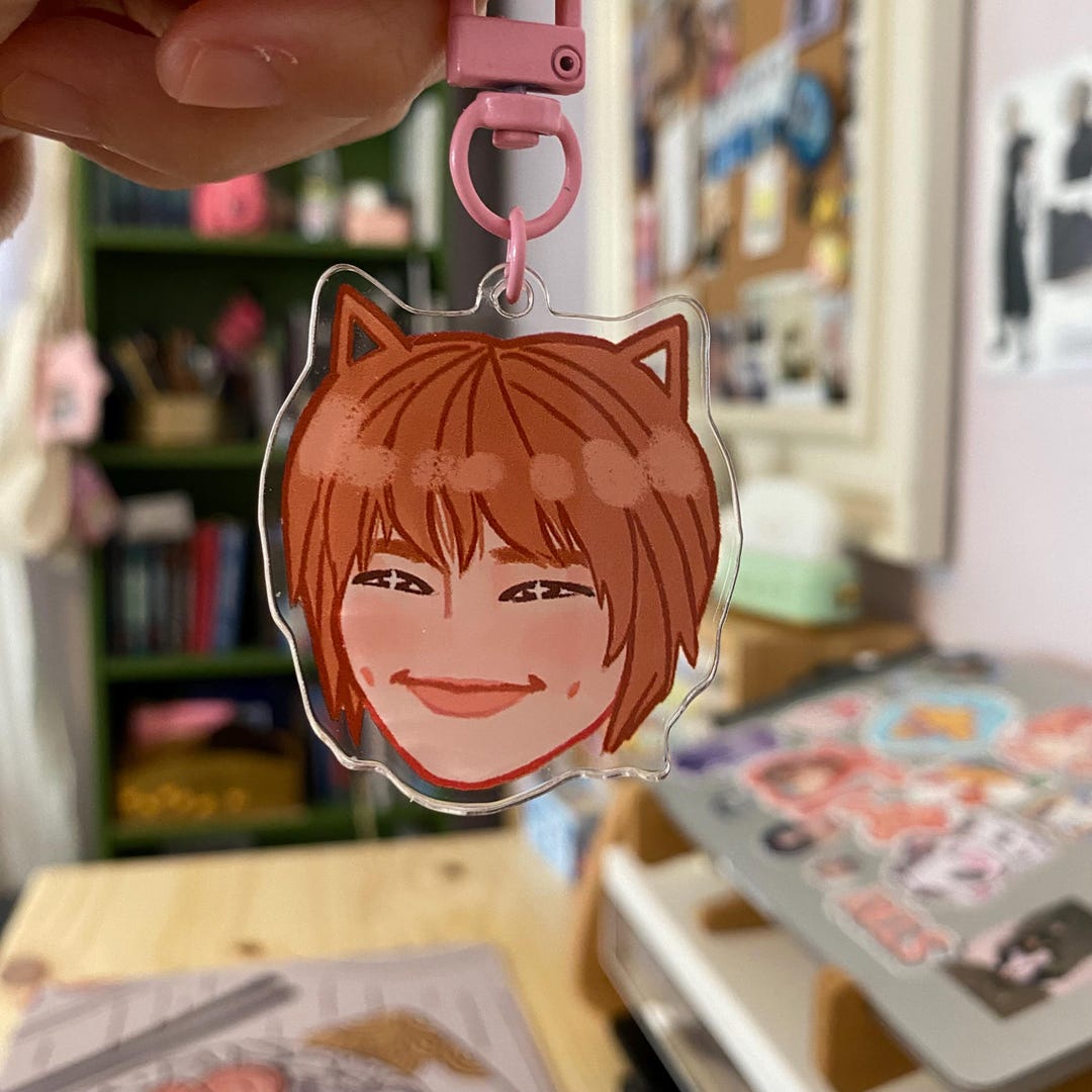 Stray Kids I.N JEONGIN Keychain SKZ | Acrylic Keychain | Double-sided ...