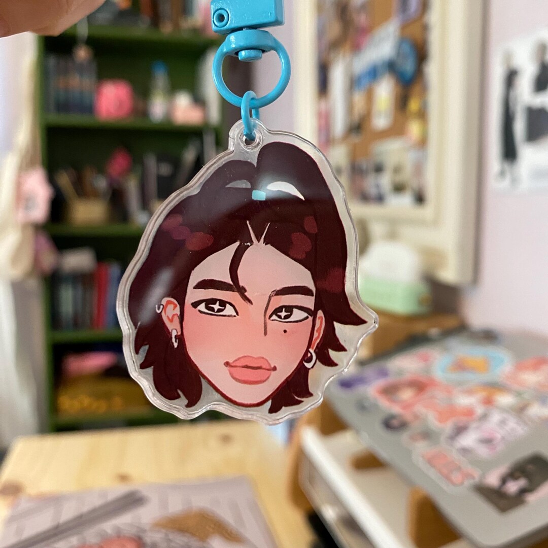 Stray Kids HYUNJIN Keychain SKZ | Acrylic Keychain | Double-sided ...