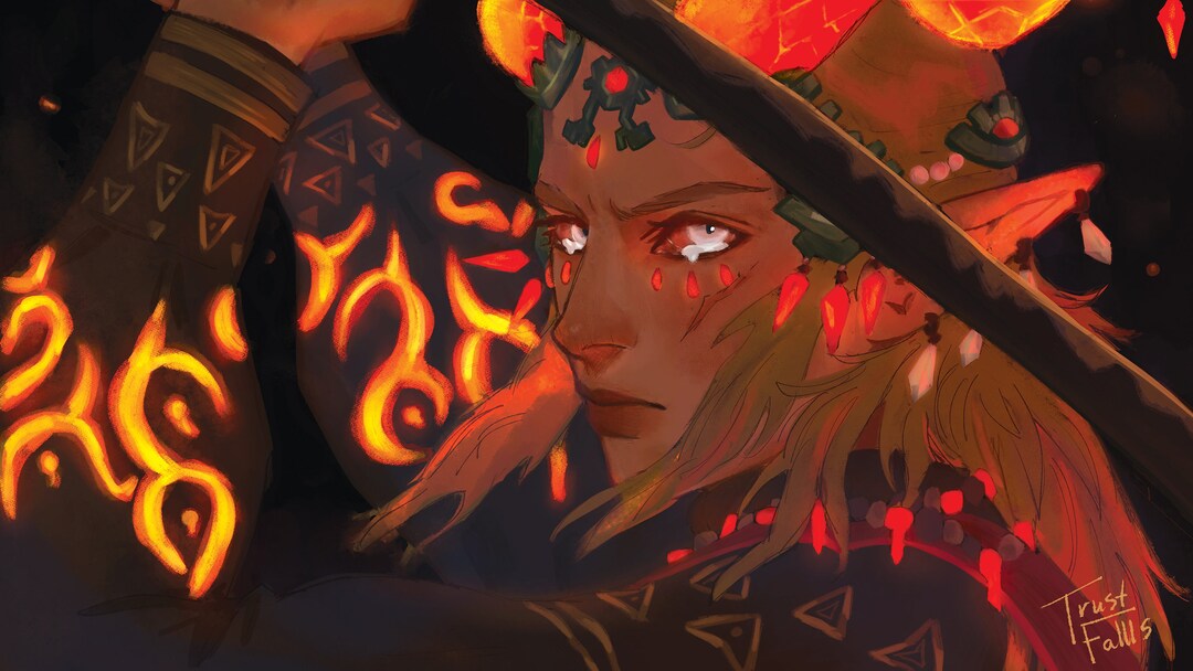 Ember Armor PRINT - Etsy