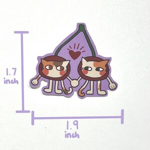 Fruit Cat Stickers Aesthetic Cute Stickers Sticker Pack - Etsy