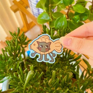 Cat Snack + Fruit Stickers | Aesthetic Cute Stickers + Sticker Pack - Etsy