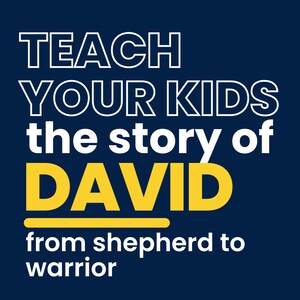 David and Goliath for Kids Storybook, Square Paperback, Children's Book ...
