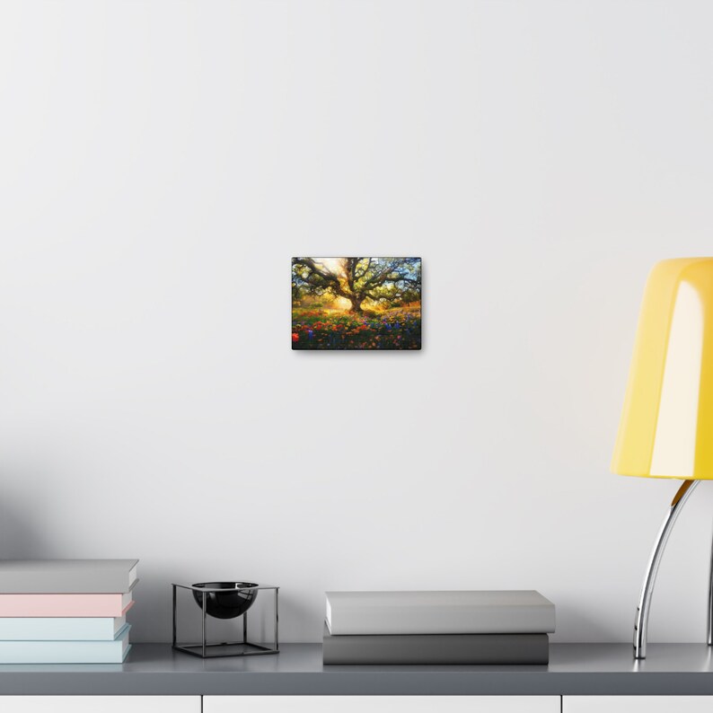 Garden of Eden Tree of Life Painting Canvas Print, Wall Decor, Symbolic ...