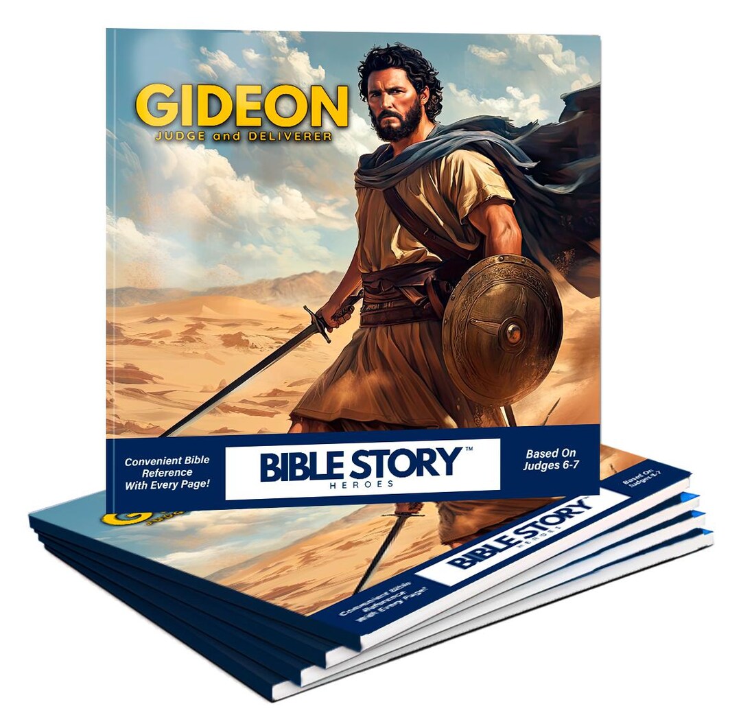 Gideon for Kids Storybook, Square Paperback, Children's Book, Kids ...