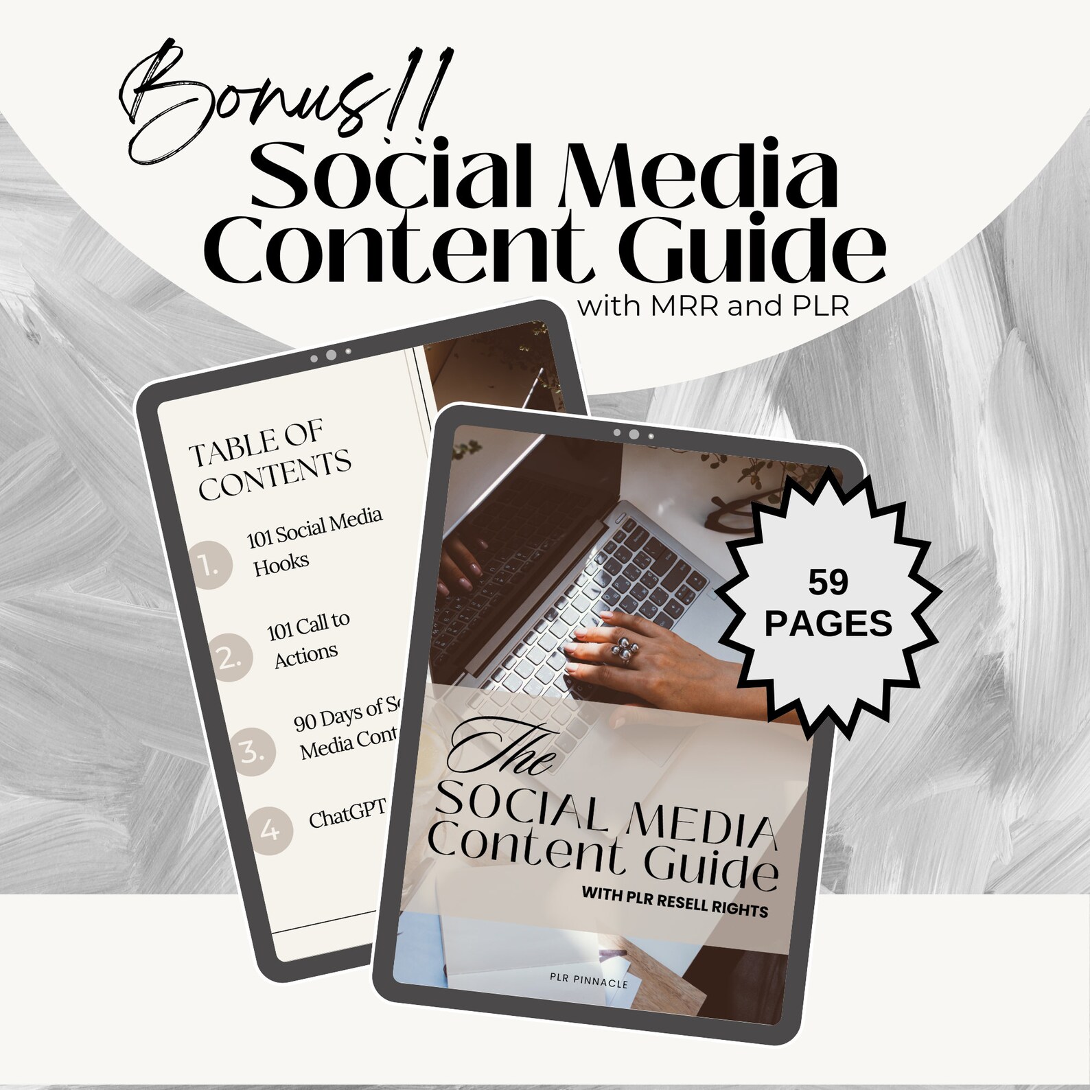 PLR Dark & Light Faceless Instagram Reels for Men With Master Resell ...