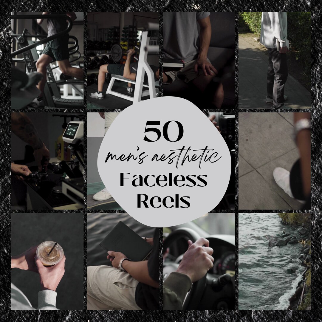 PLR Faceless Instagram Reels for Men With Master Resell Rights (MRR ...