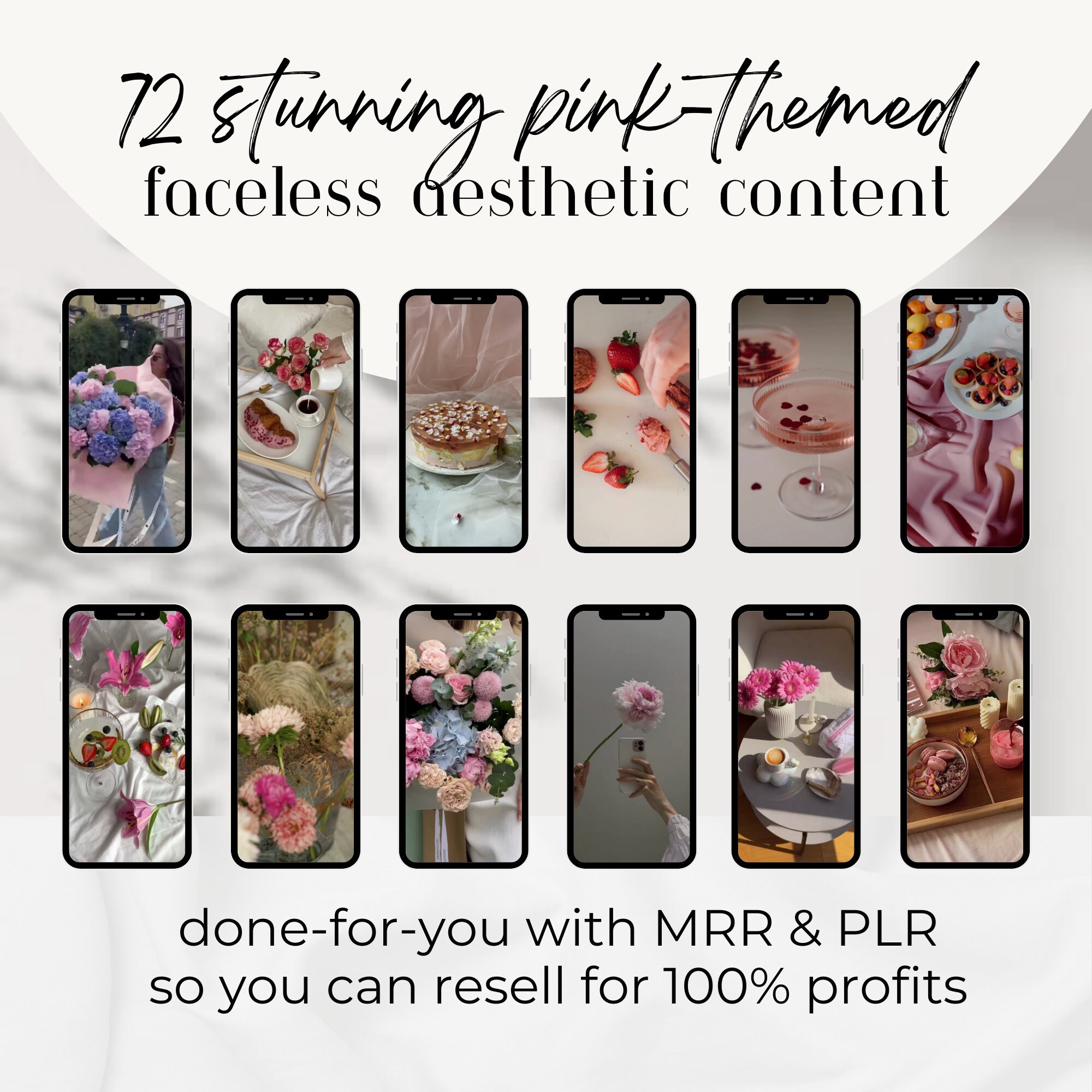 MEGA Faceless Instagram Reels Bundle With MRR & PLR Resell Rights, 600 ...