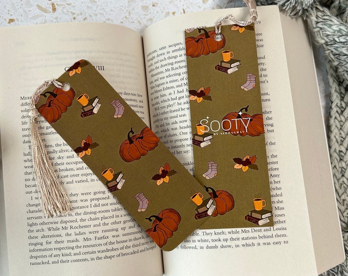 Autumn Festival Bookmark Pumpkin Fall Bookmark Fall Festival Rory ...