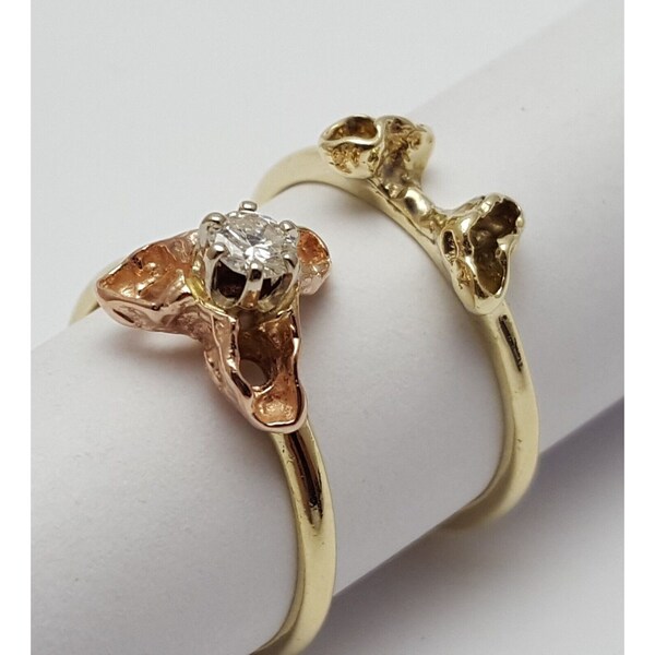 Tri Color Rings - Etsy