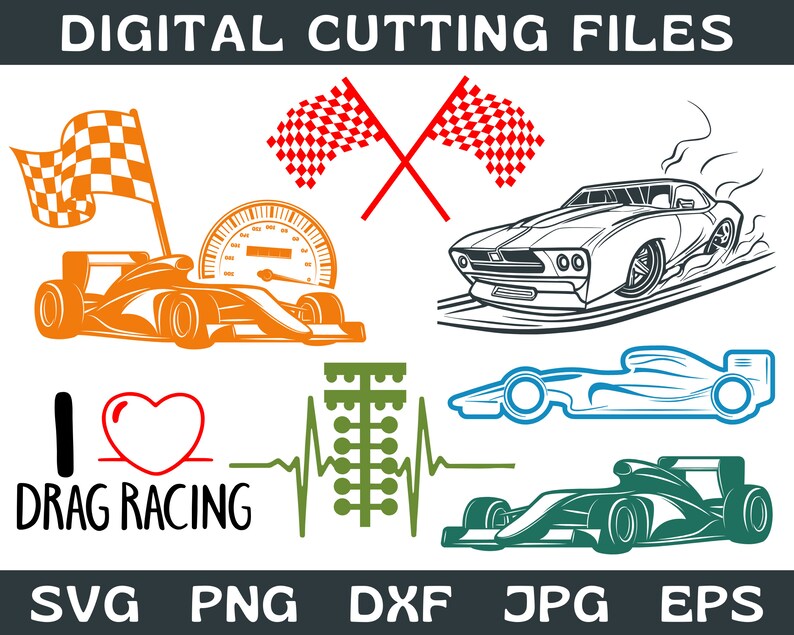 Drag Racing Svg, Drag Racing Png, Jeep Svg, Barrel Racing Svg ...