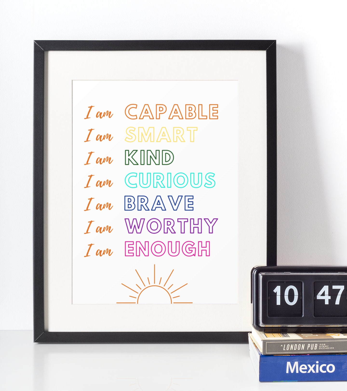 Affirmation Poster, I Statements Poster, Growth Mindset Poster, Things ...