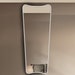 Uneven Slanted Rectangular Wood Wall Mirror, Unique Deluxe Home ...