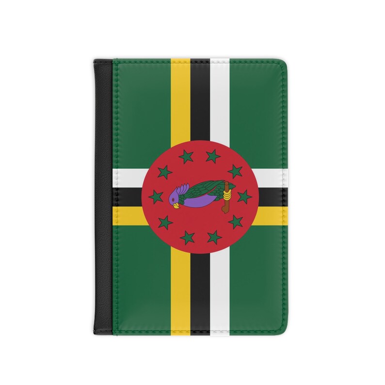 Dominica Flag Passport Cover, Durable Passport Book Cover, Passport ...